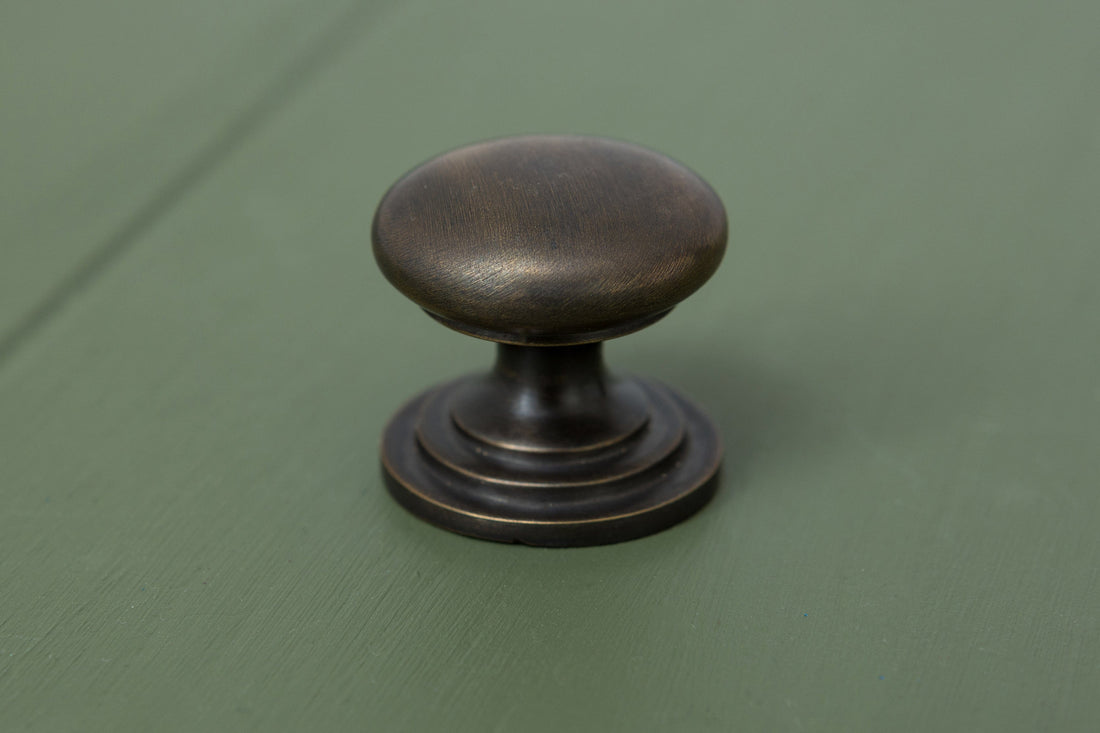 Buy Solid Brass Cabinet Knobs & Round Cup Pulls | Brass Bee