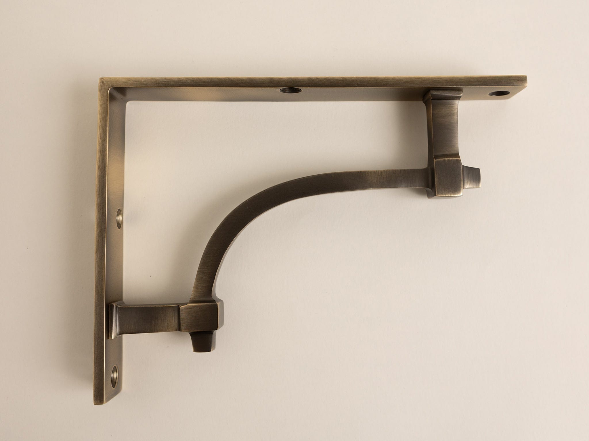 Antique Brass Vintage Industrial Shelf Brackets | Brass Bee