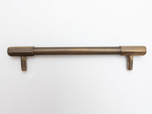 Buy Solid Satin Brass Knurled Pull Handles & Knobs | Brass Bee