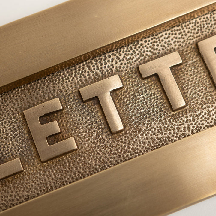 Letterplate Collection | Brass Bee Elegant & Durable Designs