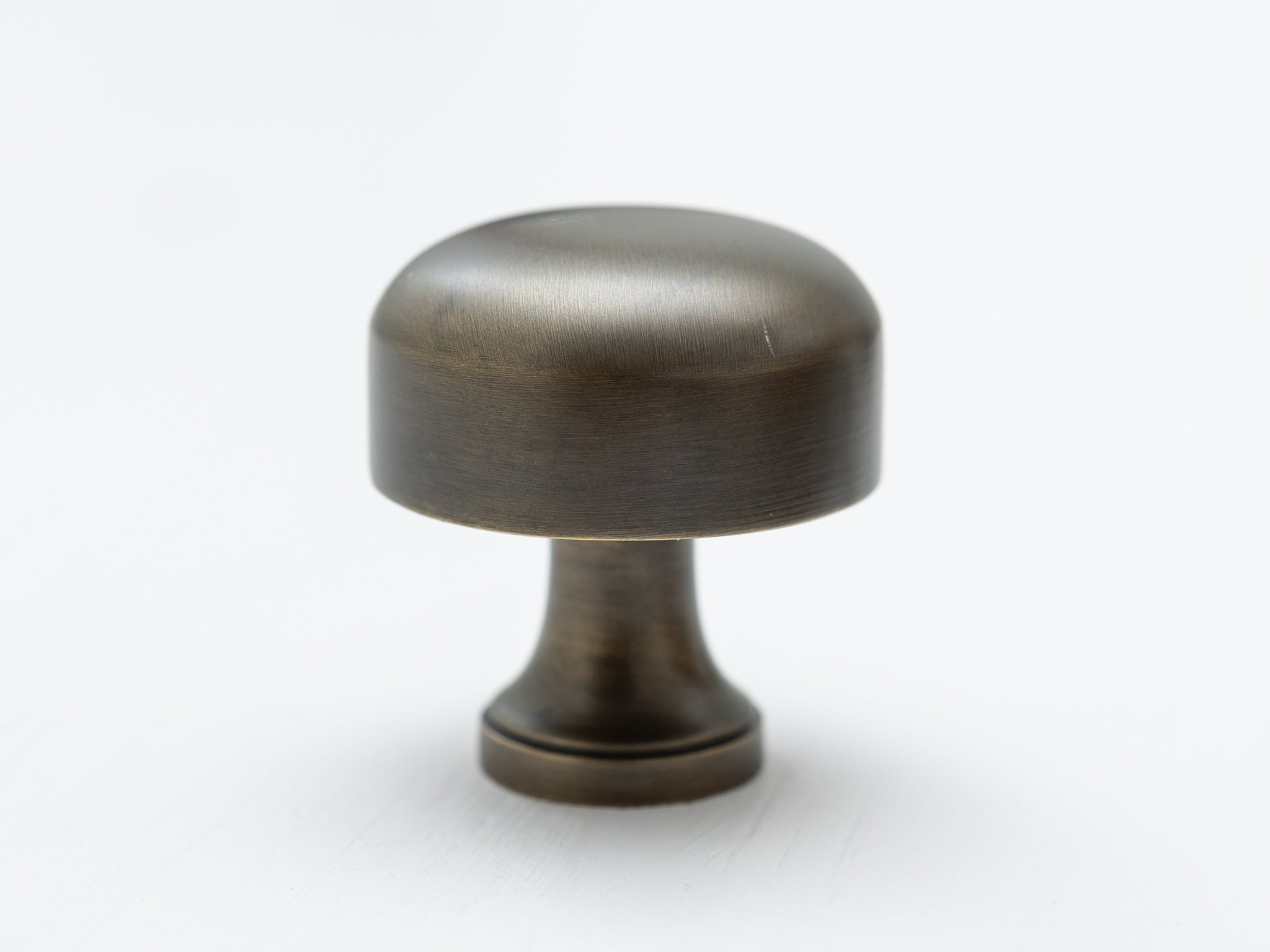 Buy Solid Satin Brass Knurled Pull Handles & Knobs | Brass Bee
