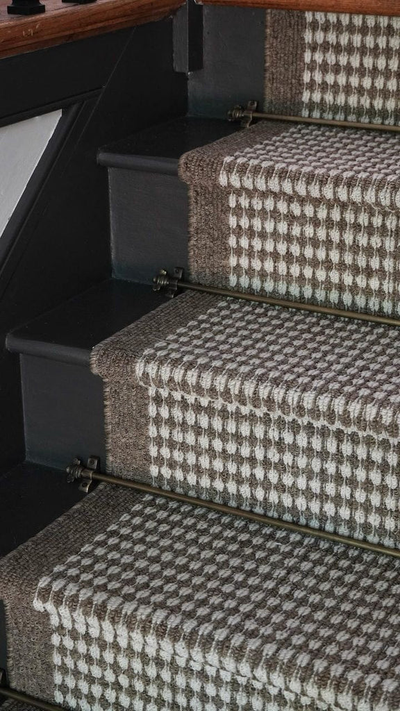 Buy Antique Brass Stair Rods with Brass Bee Finials - 900mm