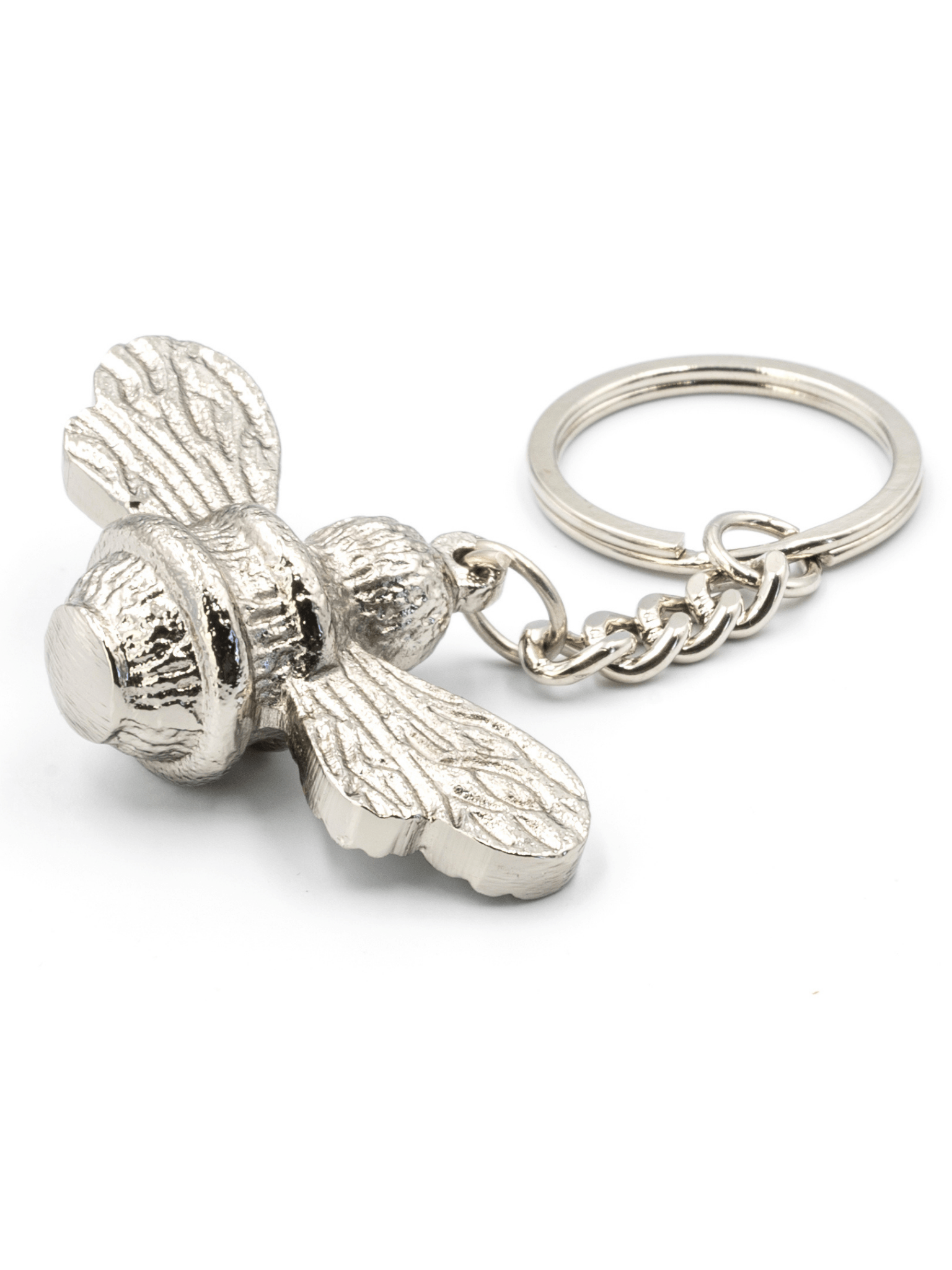 Brass bee Bumblebee Keyring | Double Sided | Brass Bee